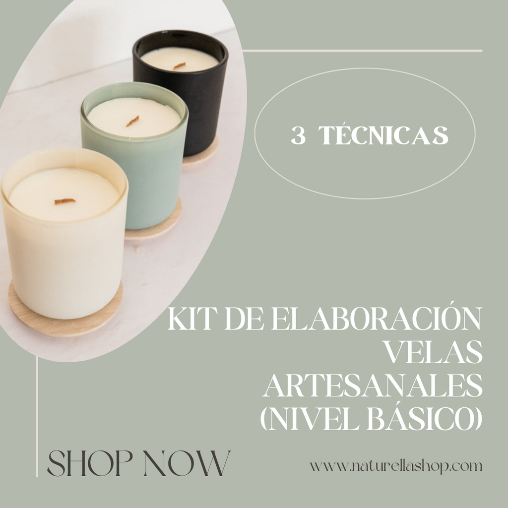 Kit de Elaboración de Velas Artesanales – Naturella Chandelle & Savons